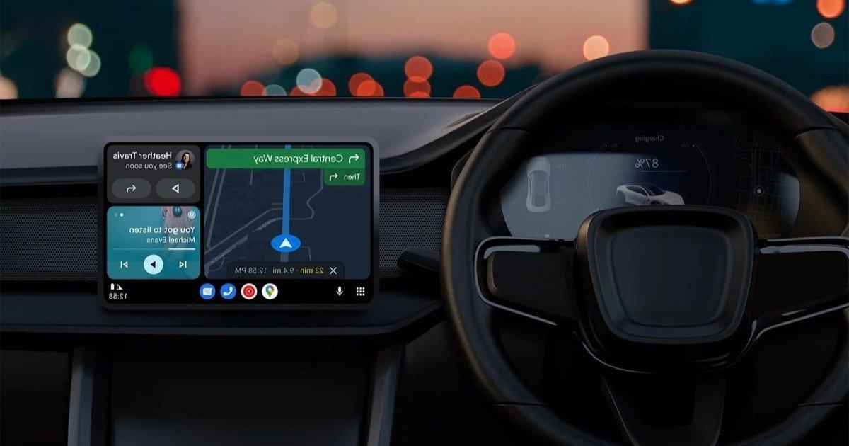 Google makes the much-needed new Android auto design available - Game ...