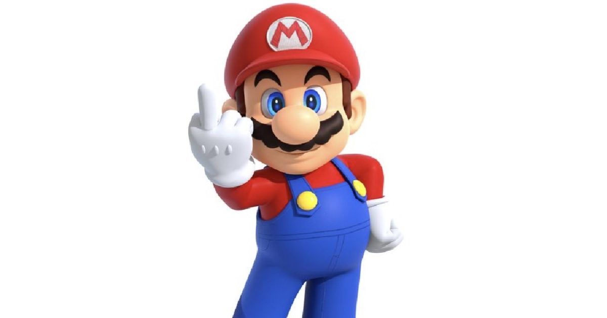 Twitter: Beware of fake accounts: Mario displays the finger to you ...