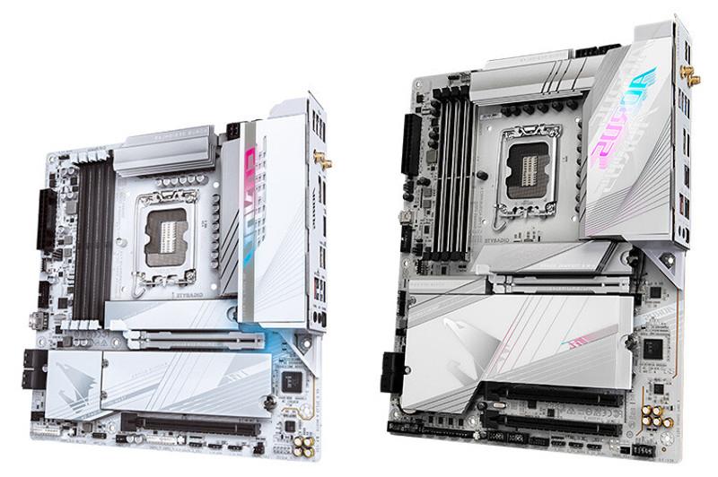 Gigabyte introduced snow-white motherboards for the upcoming Intel ...