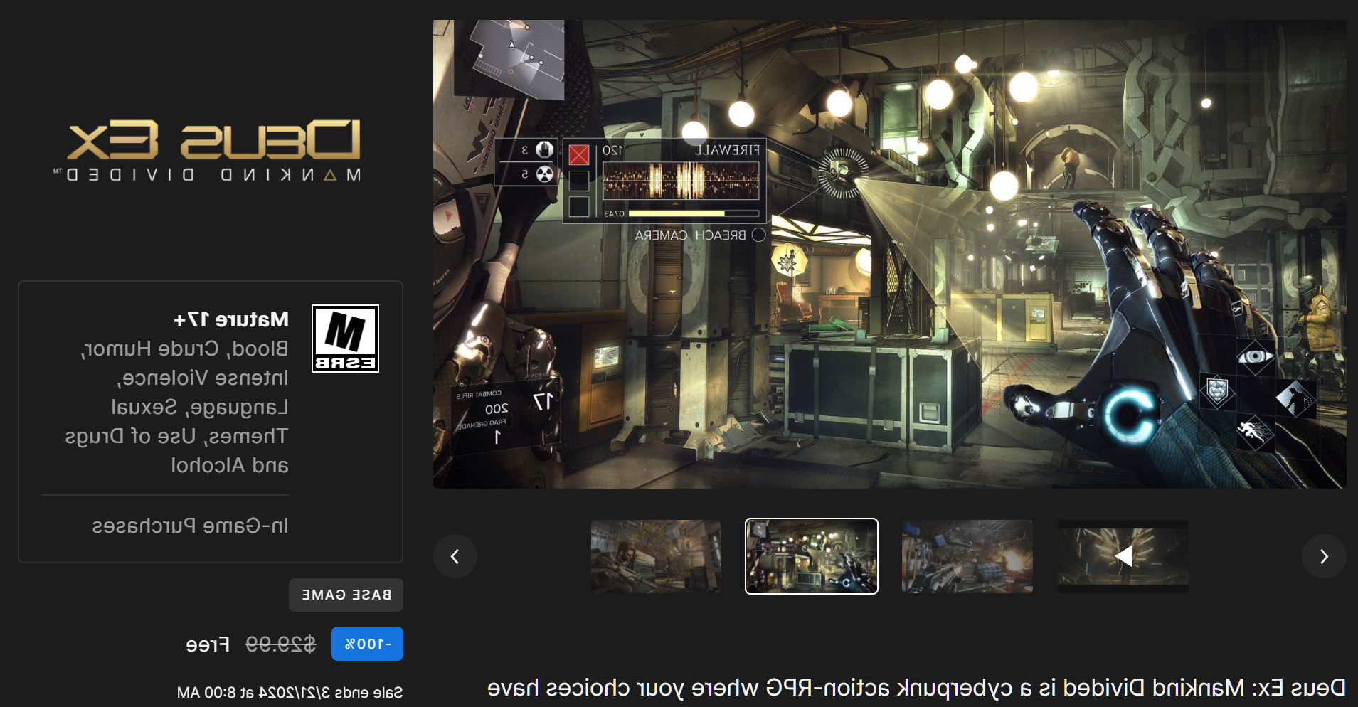 Deus Ex: Mankind Divided, a cyberpunk classic out right now is ...
